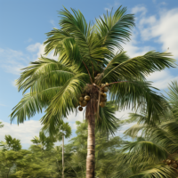The Malayan Dwarf Coconut Palm - Small(er) Tree in a Big State